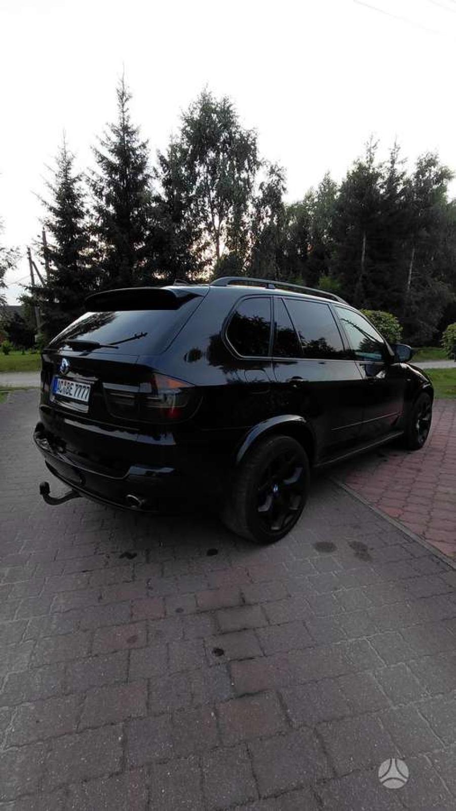 Melns BMW X5 2007 Viļņa, ar dzinēja tilpumu 2.99 L un nobraukumu 330 tūkst. km par 9000 €, foto 8 vietnē AUTOMOTO.COM.LV