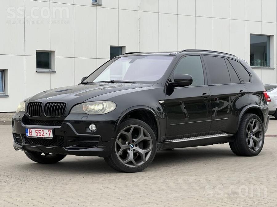 Melns BMW X5 2007 Rēzekne, ar dzinēja tilpumu 3.00 L un nobraukumu 428 tūkst. km par 8800 €, foto 3 vietnē AUTOMOTO.COM.LV