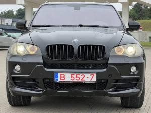 Black BMW X5 2007 in Rezekne, with an engine capacity of 3.00 L and mileage of 428 thousand km for 8800 €, photo  on AUTOMOTO.COM.LV