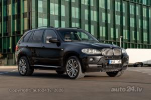 Melns BMW X5 2007 Tallina, ar dzinēja tilpumu 3.00 L un nobraukumu 406 tūkst. km par 6500 €, foto  vietnē AUTOMOTO.COM.LV
