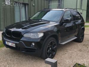 Melns BMW X5 2007 Rīga, ar dzinēja tilpumu 4.80 L un nobraukumu 0 tūkst. km par 7200 €, foto  vietnē AUTOMOTO.COM.LV
