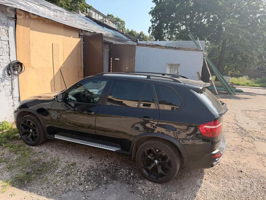 Melns BMW X5 2007 Rīga, ar dzinēja tilpumu 4.80 L un nobraukumu 0 tūkst. km par 7200 €, foto 7 vietnē AUTOMOTO.COM.LV