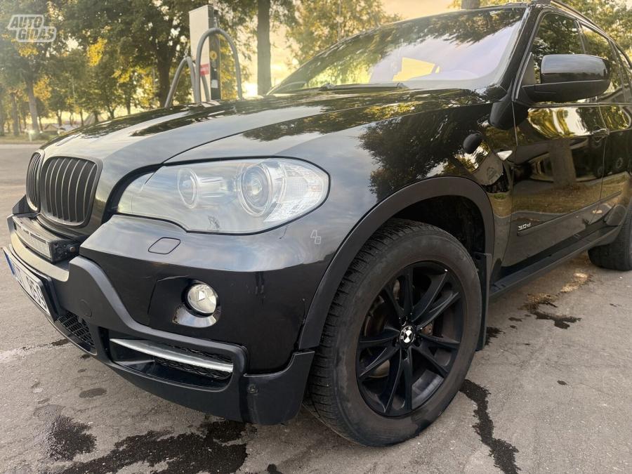 Melns BMW X5 2007 Kauņa, ar dzinēja tilpumu 3.00 L un nobraukumu 365 tūkst. km par 6400 €, foto 9 vietnē AUTOMOTO.COM.LV