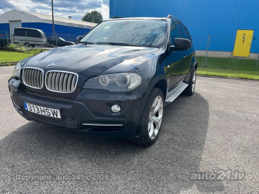 Melns BMW X5 2007 Tartu, ar dzinēja tilpumu 4.80 L un nobraukumu 313 tūkst. km par 8999 €, foto 3 vietnē AUTOMOTO.COM.LV