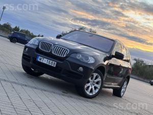 Black BMW X5 2007 in Riga, with an engine capacity of 3.00 L and mileage of 311 thousand km for 8350 €, photo  on AUTOMOTO.COM.LV