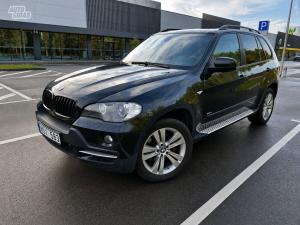 Черный БМВ Х5 2007 в Утена, объемом двигателя 3.00 л и пробегом 358 тыс. км за 5900 €, фото  на AUTOMOTO.COM.LV