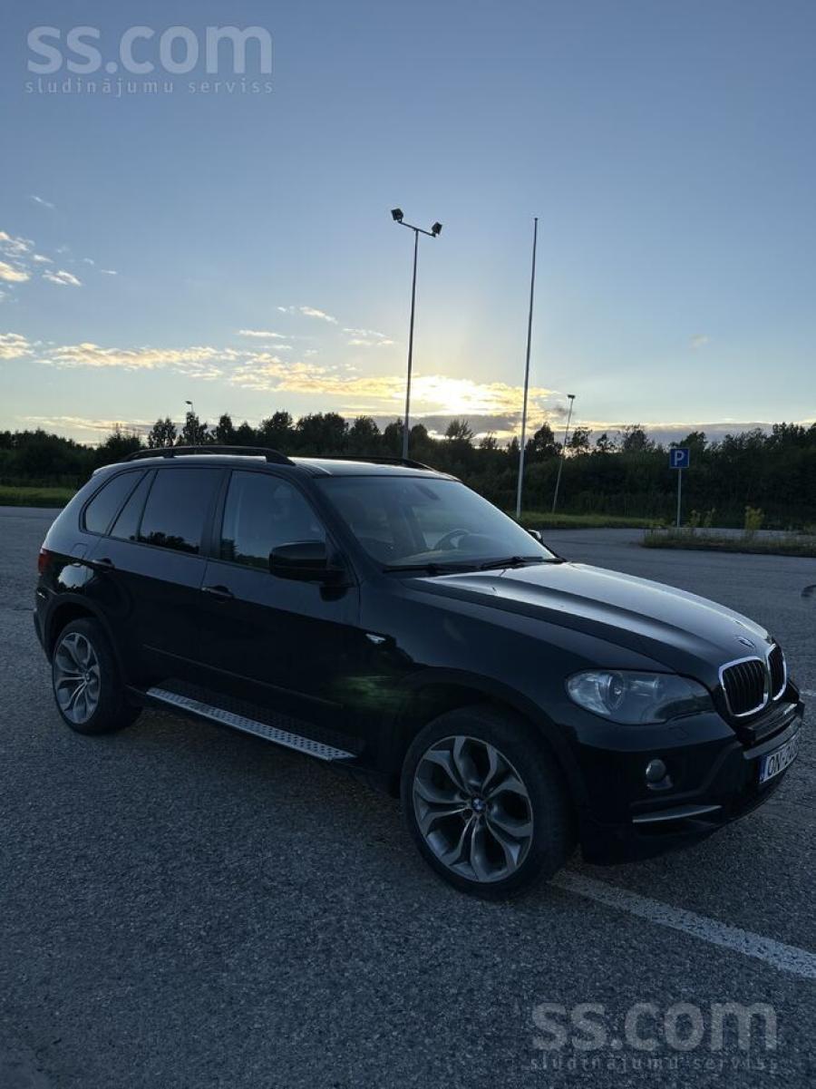 Melns BMW X5 2007 Rīga, ar dzinēja tilpumu 3.00 L un nobraukumu 570 tūkst. km par 5900 €, foto 6 vietnē AUTOMOTO.COM.LV