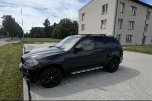 Black BMW X5 2007 in Klaipeda, with an engine capacity of 2.99 L and mileage of 404 thousand km for 6400 €, photo 4 on AUTOMOTO.COM.LV