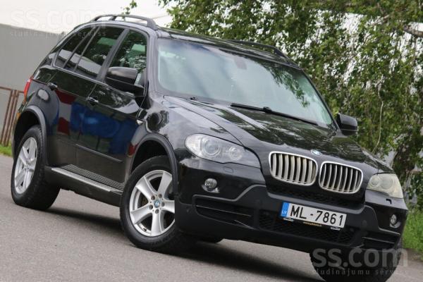 Melns BMW X5 2007 Rīga, ar dzinēja tilpumu 3.00 L un nobraukumu 238 tūkst. km par 5690 €, foto 1 vietnē AUTOMOTO.COM.LV