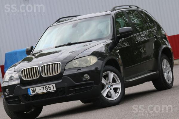 Melns BMW X5 2007 Rīga, ar dzinēja tilpumu 3.00 L un nobraukumu 238 tūkst. km par 5690 €, foto 4 vietnē AUTOMOTO.COM.LV