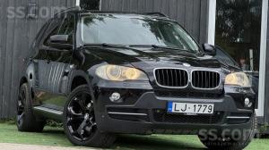 Black BMW X5 2007 in Riga, with an engine capacity of 3.00 L and mileage of 242 thousand km for 7850 €, photo  on AUTOMOTO.COM.LV