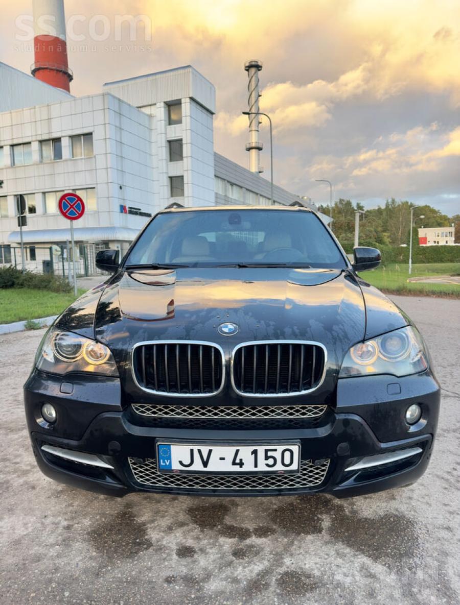 Melns BMW X5 2007 Rīga, ar dzinēja tilpumu 3.00 L un nobraukumu 0 tūkst. km par 7000 €, foto 3 vietnē AUTOMOTO.COM.LV