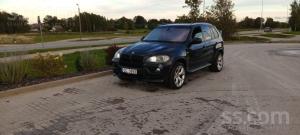 Black BMW X5 2007 in Saldus, with an engine capacity of 3.00 L and mileage of 340 thousand km for 7000 €, photo  on AUTOMOTO.COM.LV