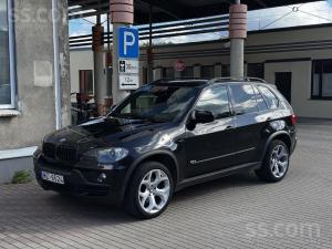 Black BMW X5 2007 in Liepaja, with an engine capacity of 3.00 L and mileage of 447 thousand km for 6890 €, photo 20 on AUTOMOTO.COM.LV