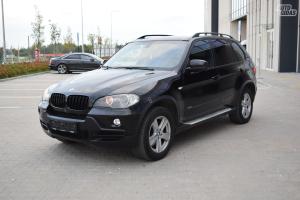 Melns BMW X5 2007 Viļņa, ar dzinēja tilpumu 3.00 L un nobraukumu 318 tūkst. km par 8250 €, foto 4 vietnē AUTOMOTO.COM.LV