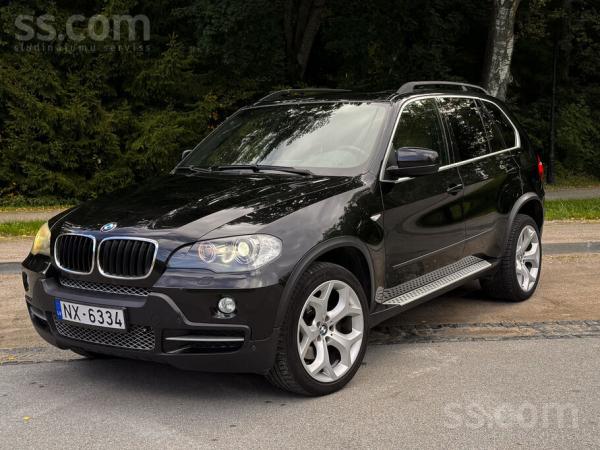 Melns BMW X5 2007 Jūrmala, ar dzinēja tilpumu 3.00 L un nobraukumu 361 tūkst. km par 8500 €, foto 1 vietnē AUTOMOTO.COM.LV