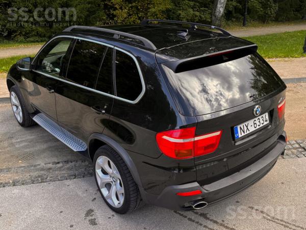 Melns BMW X5 2007 Jūrmala, ar dzinēja tilpumu 3.00 L un nobraukumu 361 tūkst. km par 8500 €, foto 5 vietnē AUTOMOTO.COM.LV