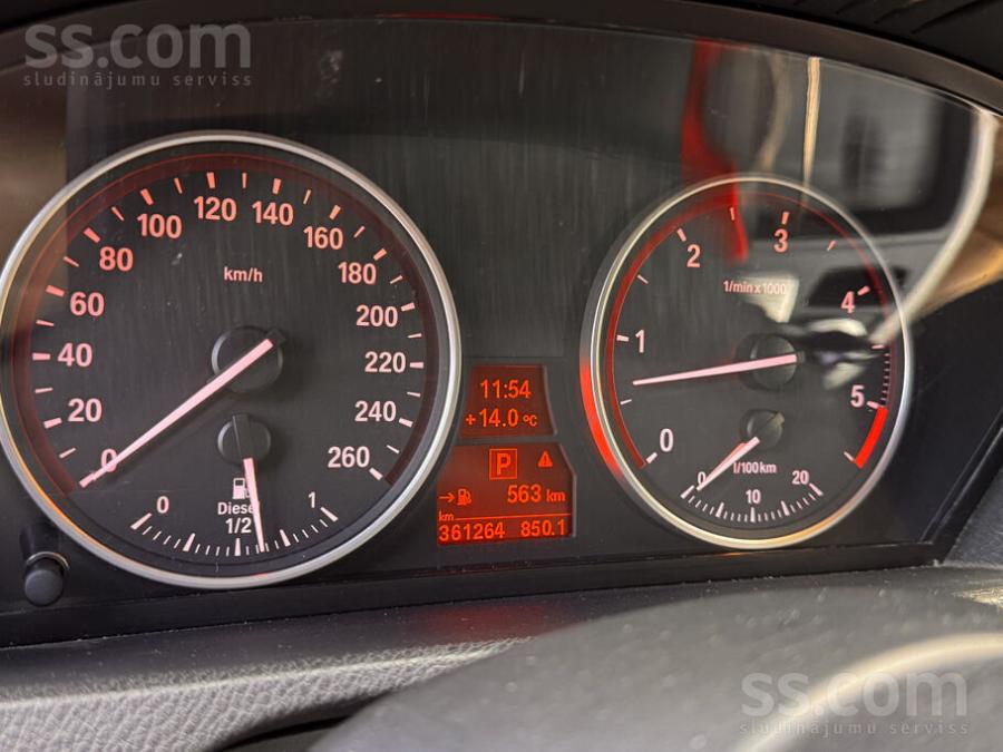 Melns BMW X5 2007 Jūrmala, ar dzinēja tilpumu 3.00 L un nobraukumu 361 tūkst. km par 8500 €, foto 8 vietnē AUTOMOTO.COM.LV