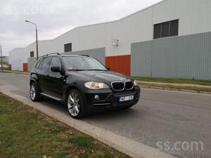 Черный БМВ Х5 2007 в Рига, объемом двигателя 3.00 л и пробегом 323 тыс. км за 8350 €, фото 1 на AUTOMOTO.COM.LV