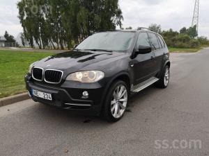 Черный БМВ Х5 2007 в Рига, объемом двигателя 3.00 л и пробегом 323 тыс. км за 8350 €, фото 6 на AUTOMOTO.COM.LV
