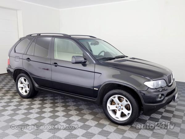 Black BMW X5 2007 in Tallinn, with an engine capacity of 3.00 L and mileage of 398 thousand km for 3499 €, photo 1 on AUTOMOTO.COM.LV