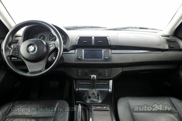 Black BMW X5 2007 in Tallinn, with an engine capacity of 3.00 L and mileage of 398 thousand km for 3499 €, photo 6 on AUTOMOTO.COM.LV