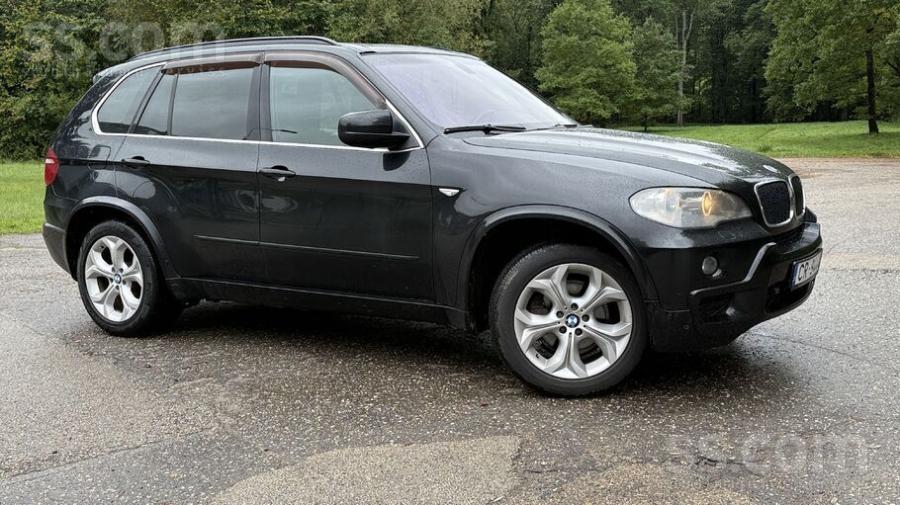 Melns BMW X5 2007 Rīga, ar dzinēja tilpumu 3.00 L un nobraukumu 378 tūkst. km par 8250 €, foto 6 vietnē AUTOMOTO.COM.LV