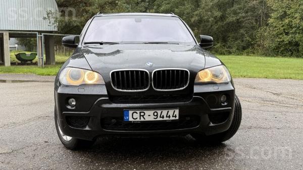 Melns BMW X5 2007 Rīga, ar dzinēja tilpumu 3.00 L un nobraukumu 378 tūkst. km par 8250 €, foto 7 vietnē AUTOMOTO.COM.LV