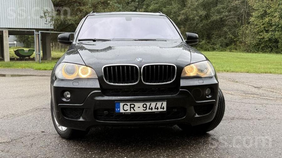 Melns BMW X5 2007 Rīga, ar dzinēja tilpumu 3.00 L un nobraukumu 378 tūkst. km par 8250 €, foto 7 vietnē AUTOMOTO.COM.LV