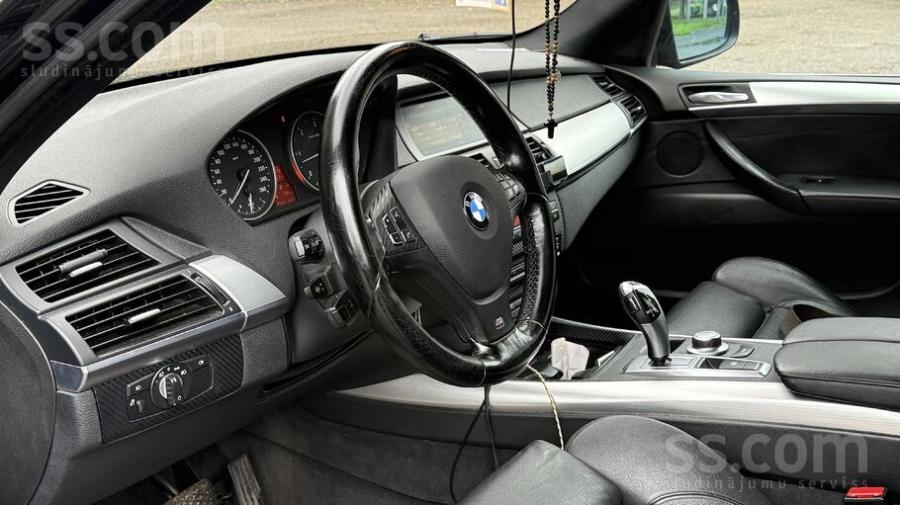 Melns BMW X5 2007 Rīga, ar dzinēja tilpumu 3.00 L un nobraukumu 378 tūkst. km par 8250 €, foto 9 vietnē AUTOMOTO.COM.LV