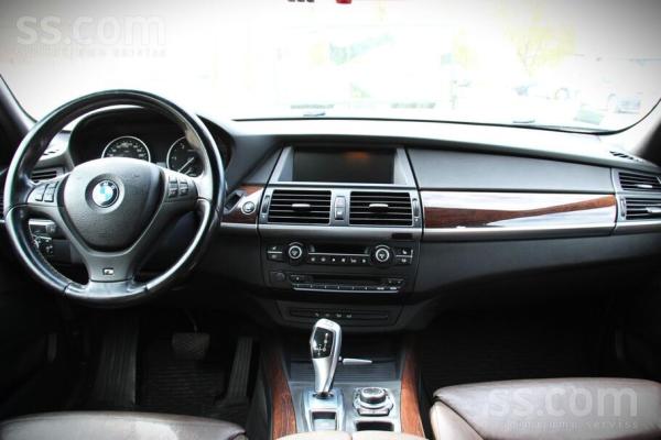Melns BMW X5 2008 Rēzekne, ar dzinēja tilpumu 3.00 L un nobraukumu 314 tūkst. km par 62300 €, foto 7 vietnē AUTOMOTO.COM.LV