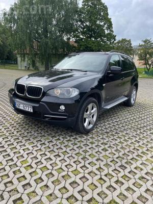 Melns BMW X5 2008 Cēsis, ar dzinēja tilpumu 3.00 L un nobraukumu 213 tūkst. km par 11500 €, foto 1 vietnē AUTOMOTO.COM.LV