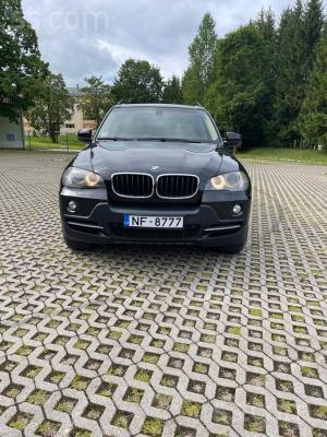 Melns BMW X5 2008 Cēsis, ar dzinēja tilpumu 3.00 L un nobraukumu 213 tūkst. km par 11500 €, foto 2 vietnē AUTOMOTO.COM.LV