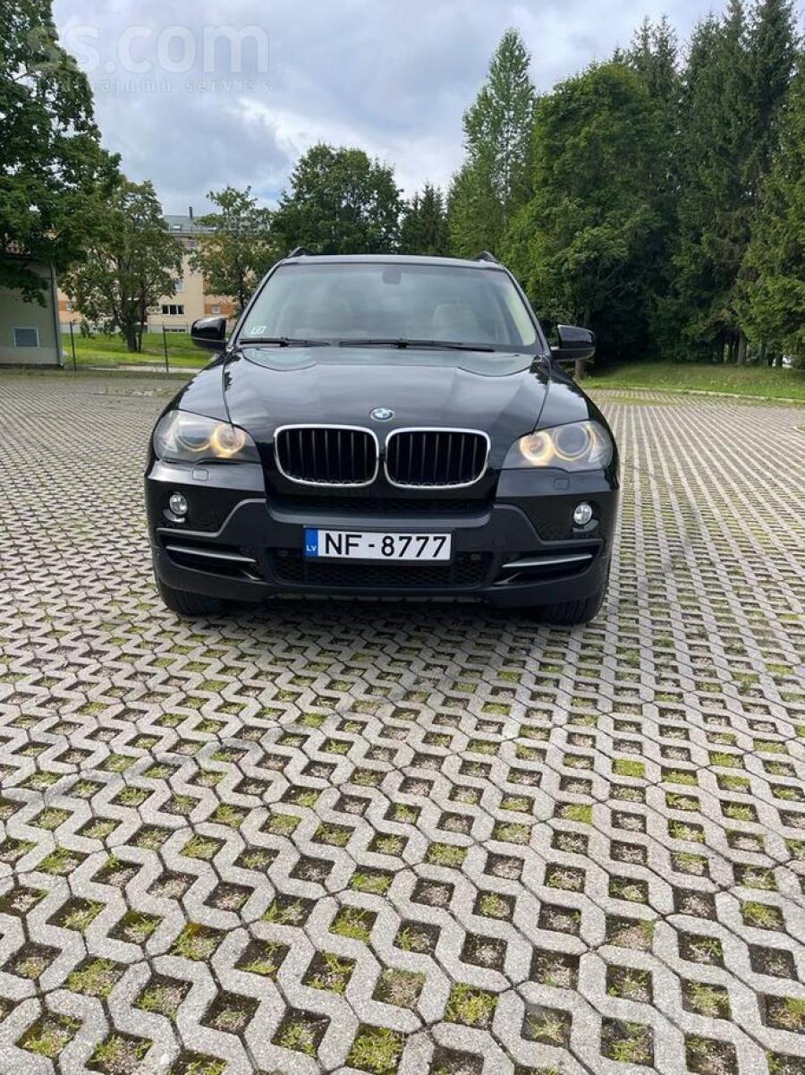 Melns BMW X5 2008 Cēsis, ar dzinēja tilpumu 3.00 L un nobraukumu 213 tūkst. km par 11500 €, foto 2 vietnē AUTOMOTO.COM.LV