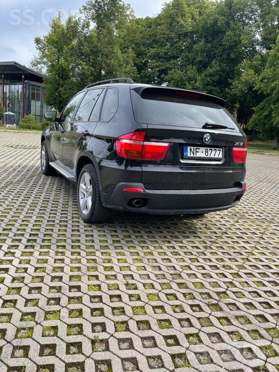 Melns BMW X5 2008 Cēsis, ar dzinēja tilpumu 3.00 L un nobraukumu 213 tūkst. km par 11500 €, foto 3 vietnē AUTOMOTO.COM.LV
