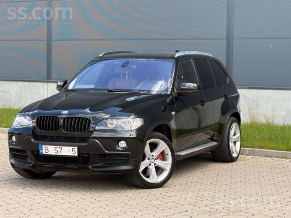 Melns BMW X5 2008 Rīga, ar dzinēja tilpumu 3.00 L un nobraukumu 0 tūkst. km par 25990 €, foto 1 vietnē AUTOMOTO.COM.LV