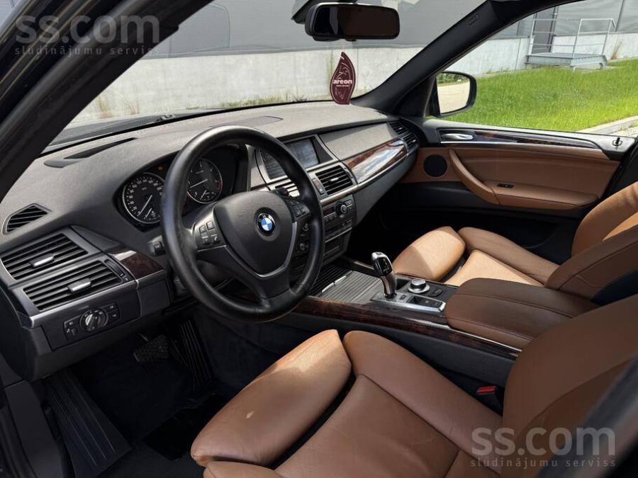 Melns BMW X5 2008 Rīga, ar dzinēja tilpumu 3.00 L un nobraukumu 0 tūkst. km par 25990 €, foto 8 vietnē AUTOMOTO.COM.LV