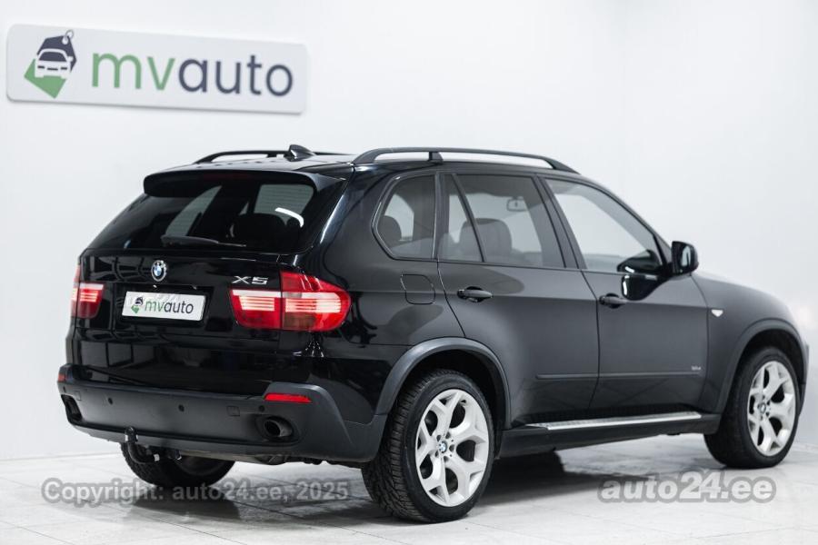 Black BMW X5 2008 in Tallinn, with an engine capacity of 3.00 L and mileage of 372 thousand km for 7700 €, photo 2 on AUTOMOTO.COM.LV