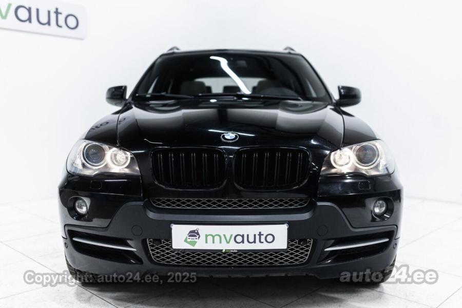 Black BMW X5 2008 in Tallinn, with an engine capacity of 3.00 L and mileage of 372 thousand km for 7700 €, photo 4 on AUTOMOTO.COM.LV