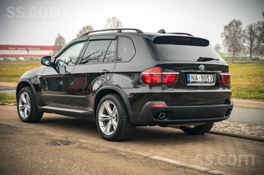 Melns BMW X5 2008 Rīga, ar dzinēja tilpumu 3.00 L un nobraukumu 0 tūkst. km par 7590 €, foto 6 vietnē AUTOMOTO.COM.LV