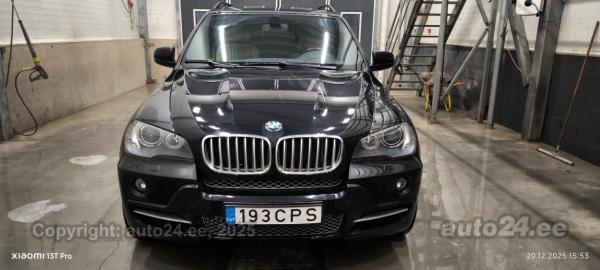Black BMW X5 2008 in Tallinn, with an engine capacity of 4.80 L and mileage of 244 thousand km for 11000 €, photo 4 on AUTOMOTO.COM.LV