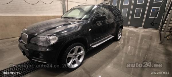 Black BMW X5 2008 in Tallinn, with an engine capacity of 4.80 L and mileage of 244 thousand km for 11000 €, photo 5 on AUTOMOTO.COM.LV