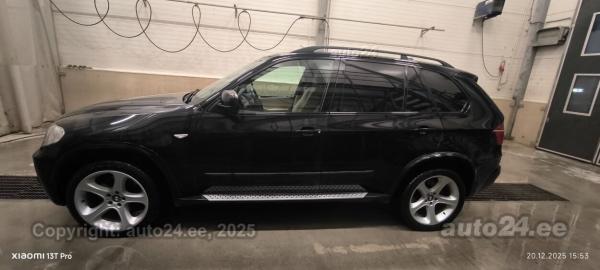 Black BMW X5 2008 in Tallinn, with an engine capacity of 4.80 L and mileage of 244 thousand km for 11000 €, photo 6 on AUTOMOTO.COM.LV