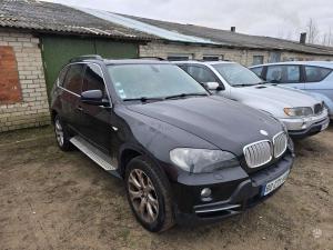 Melns BMW X5 2008 Tauragė, ar dzinēja tilpumu 2.99 L un nobraukumu 338 tūkst. km par 4900 €, foto  vietnē AUTOMOTO.COM.LV