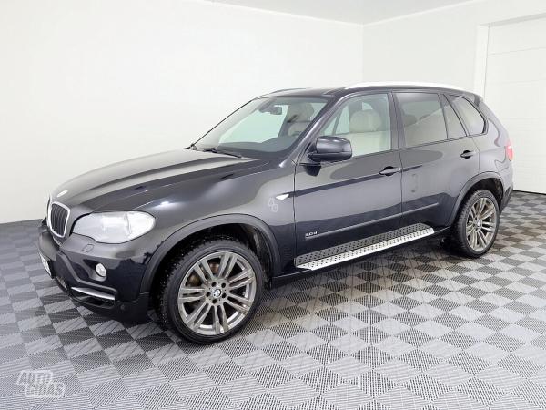 Melns BMW X5 2008 Tallina, ar dzinēja tilpumu 3.00 L un nobraukumu 439 tūkst. km par 5699 €, foto 2 vietnē AUTOMOTO.COM.LV