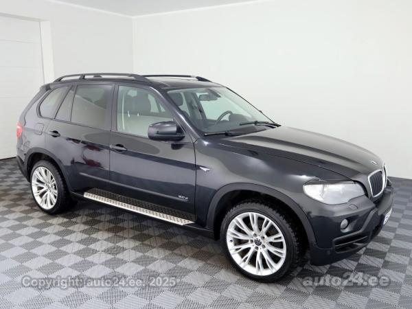 Melns BMW X5 2008 Tallina, ar dzinēja tilpumu 3.00 L un nobraukumu 266 tūkst. km par 6499 €, foto 1 vietnē AUTOMOTO.COM.LV