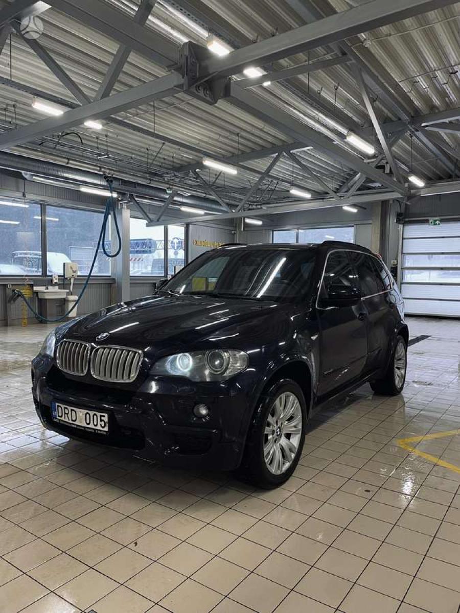 Melns BMW X5 2008 Viļņa, ar dzinēja tilpumu 0.00 L un nobraukumu 310 tūkst. km par 8650 €, foto 6 vietnē AUTOMOTO.COM.LV