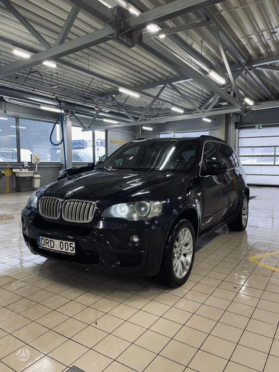 Melns BMW X5 2008 Viļņa, ar dzinēja tilpumu 0.00 L un nobraukumu 310 tūkst. km par 8650 €, foto 14 vietnē AUTOMOTO.COM.LV