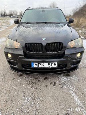 Melns BMW X5 2008 Viļņa, ar dzinēja tilpumu 2.99 L un nobraukumu 436 tūkst. km par 7750 €, foto 2 vietnē AUTOMOTO.COM.LV