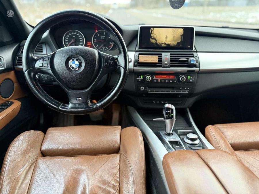 Melns BMW X5 2008 Viļņa, ar dzinēja tilpumu 2.99 L un nobraukumu 436 tūkst. km par 7750 €, foto 9 vietnē AUTOMOTO.COM.LV